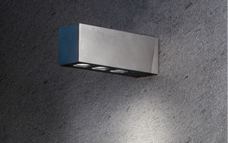 FIXED M-03 Stainless Steel LED Wall Mount. by Designplan