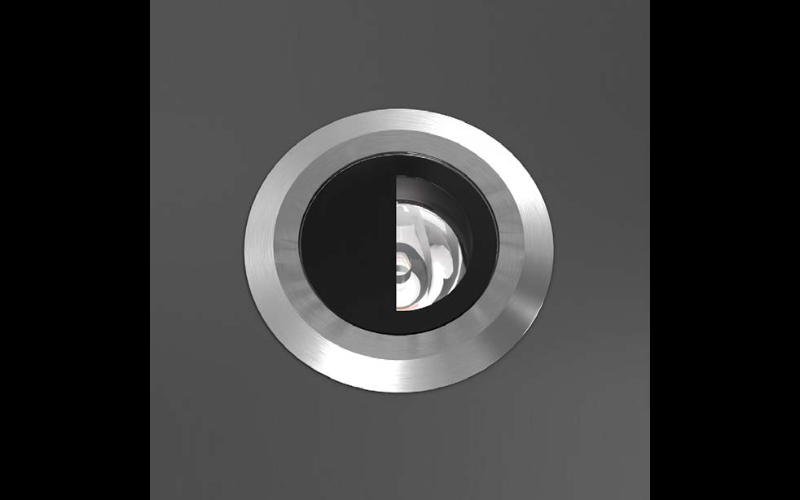 Gem Pro 2 Recessed LED Uplight or Wall, IP67. by Designplan