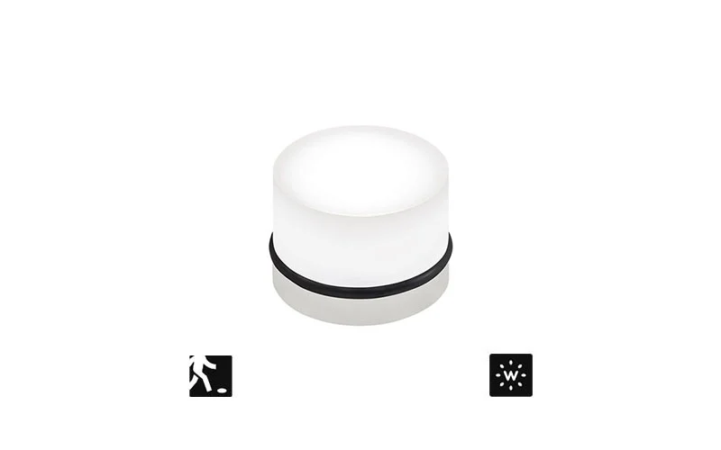 Goccia 2.4 Round LED In-Grade / Wall Mount, Ø1.8'', 1.5W, 27 lm, IP65 ...
