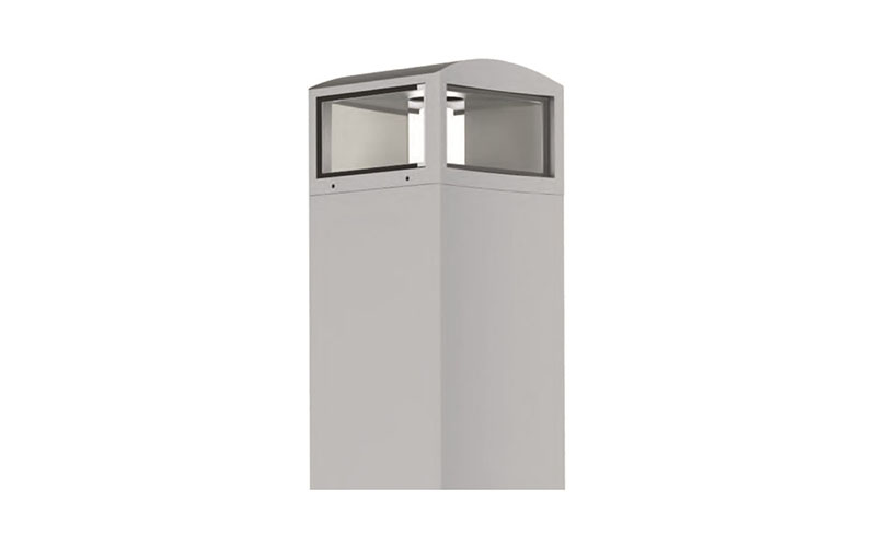 Class Mini Bollard 805, 31.7'' h x 7.0'', Single, Double, or Cross, 37W ...