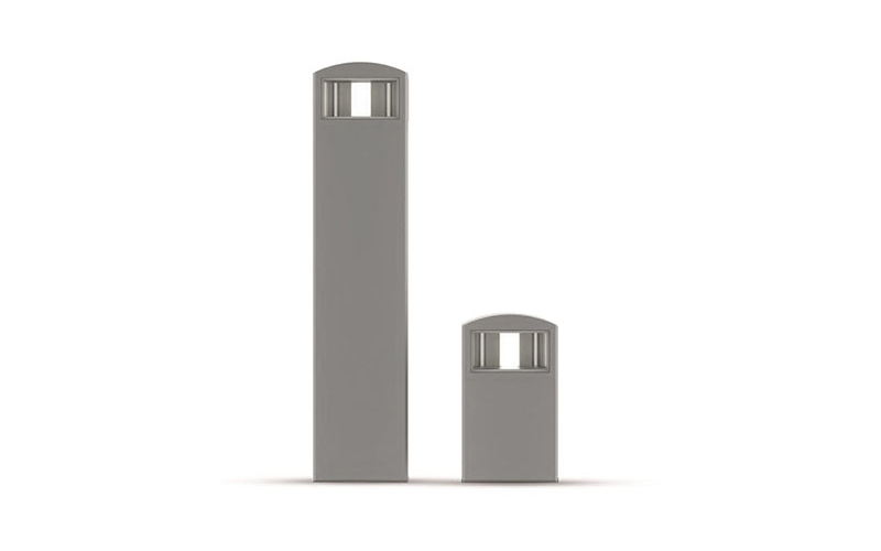 Class Mini Bollard 805 Single, Double, or Cross IP65. by Designplan