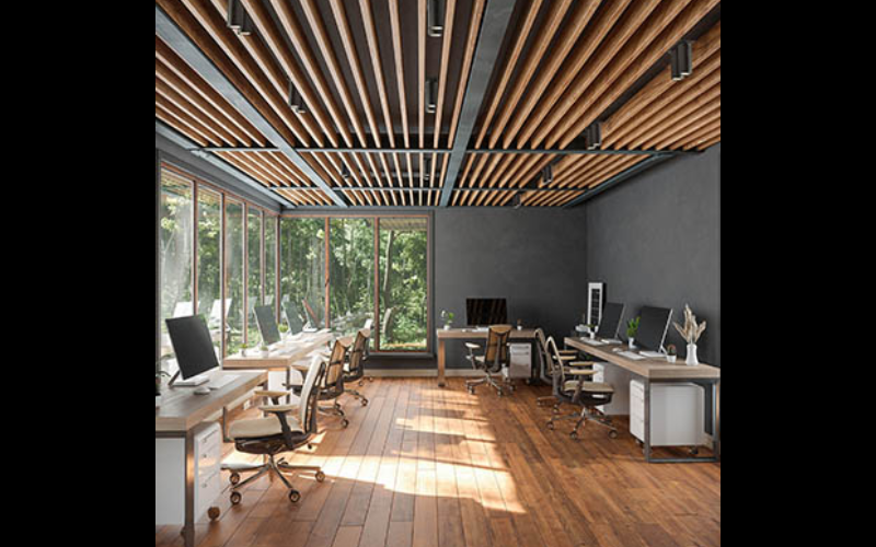 Slot Duo LED for Slat Ceilings. by Designplan