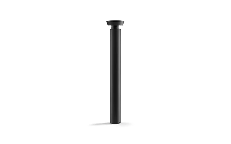 CUP LED Bollard with Ø4.3'' Pole, 180° or 360°, Ø4.3'' Head x 11.6'' or ...