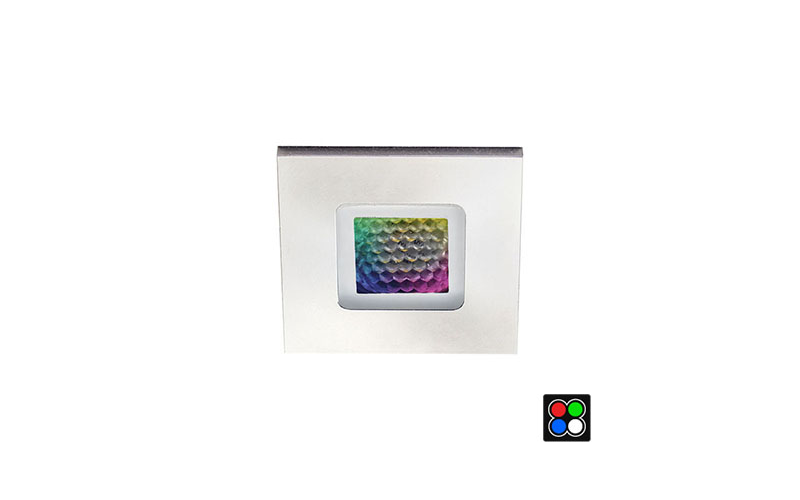 FLEA Downlight RGBW Square Recessed LED IP67. by Designplan