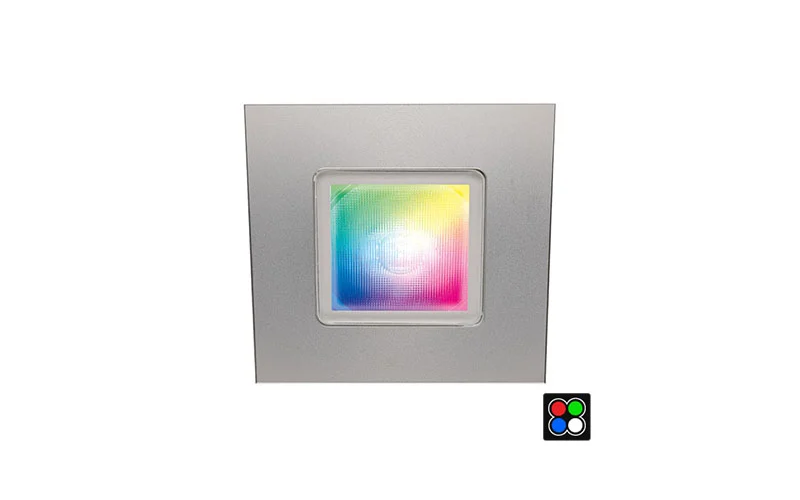 FLEA MAXI Downlight RGBW Square Recessed LED IP67. by Designplan