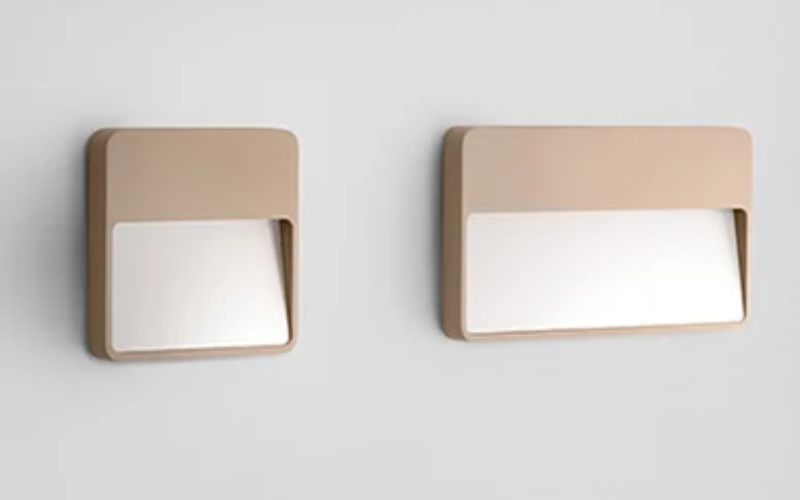 Modulo A LED Wall Mount, Square/ Rectangle IP65. by Designplan