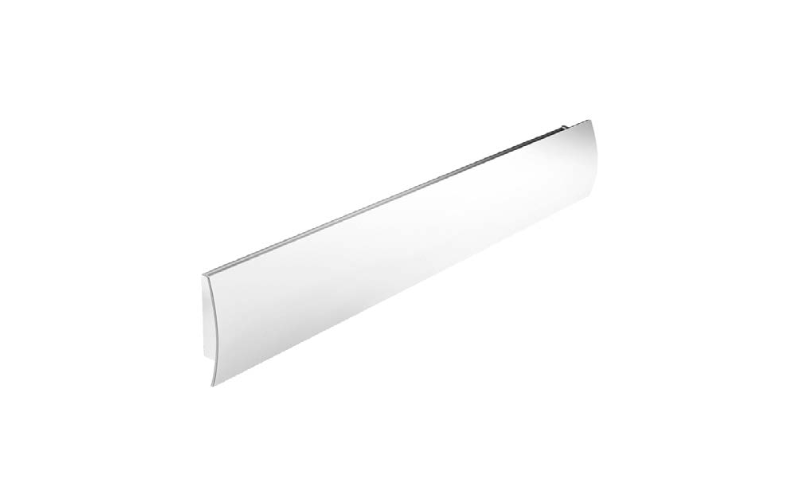 Berica 1.2 Convex LED Wall Mount, Single or Double Beam, 24.4'' x 4.7 ...