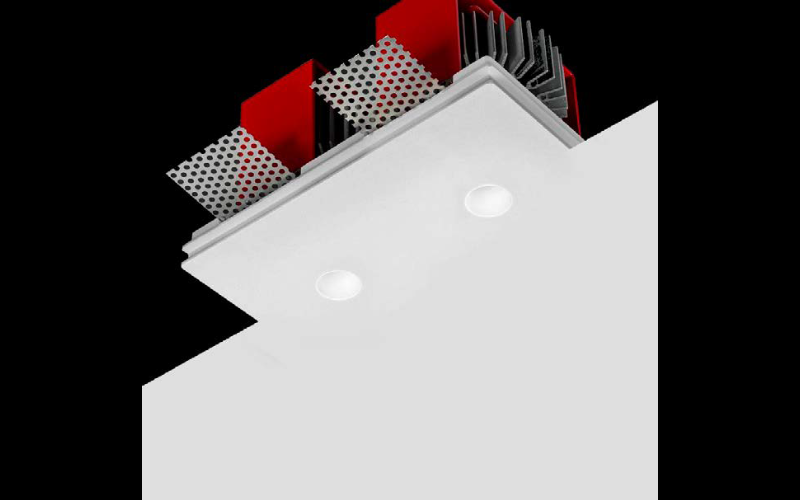 Genius Twin Round LED Downlight, AirCoral®, Ø0.8'', 2 x 6W, 606 lm per ...