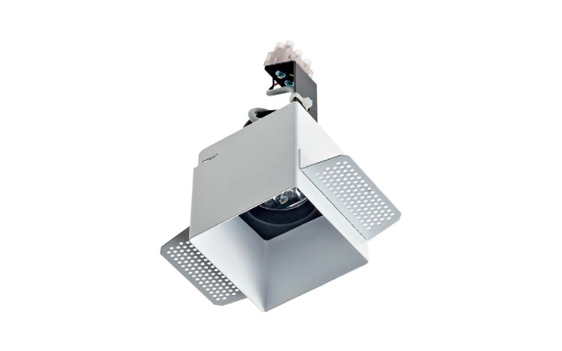 Quad 6.1 2.6'' Square Recessed, Adjustable Flangeless LED Downlight RGB ...