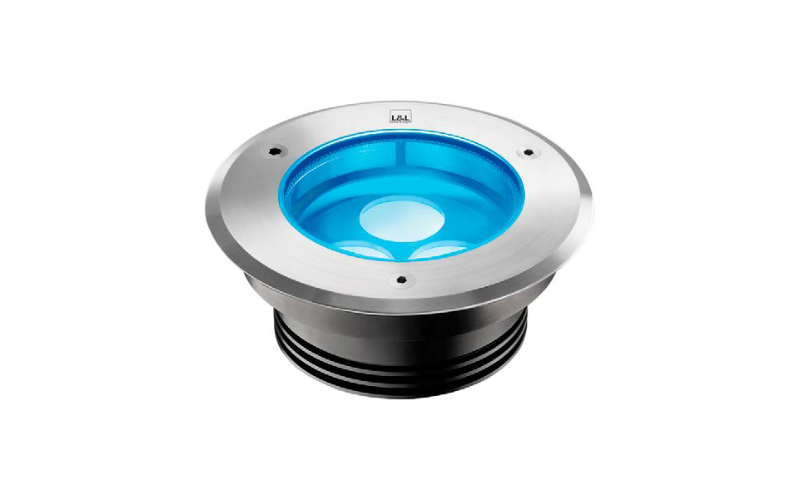 Bright 5.H Ø5.8'' In-Grade RGBW Uplight or Recessed Downlight IP69. by ...