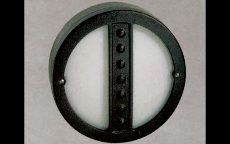 Frack 11.9'' Shallow Round LED Wall Mount IP65. by Designplan
