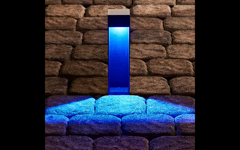 Klak LED Bollard 12'', 24'' or 36'' h, Static White, Dim to Warm, RGB ...