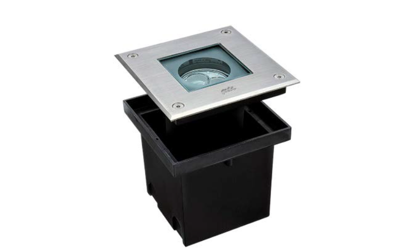 Hydroquadro Mini 5'' LED In-Grade Uplight IP67. by Designplan