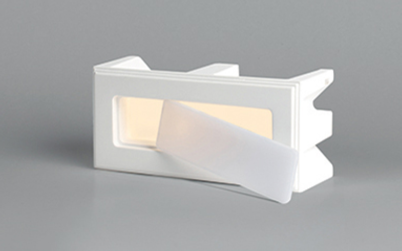 Biba 4.9'' x 1.5'' Recessed Orientation LED Calcyt IP20. by Designplan