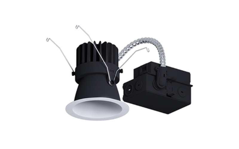 EPD-J4-RGBW. 4” RGB+W Retrofit Architectural LED Downlight. by Edison Price