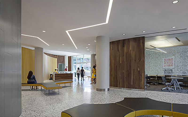 EPD-J5-RGBW. 5” RGB+W Retrofit Architectural LED Downlight. by Edison Price