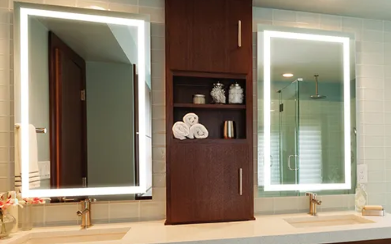 INT. Integrity LED Lighted Mirror - Residential. by Electric Mirror