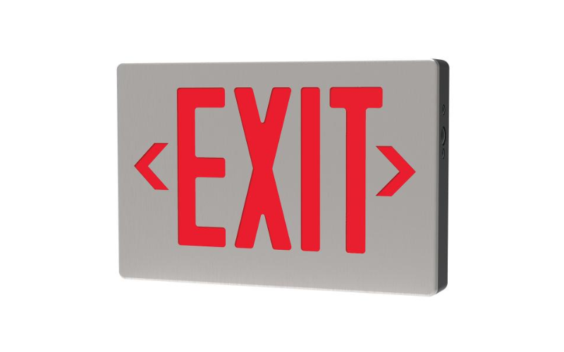 400WX-G3. Die-Cast Aluminum LED Exit with GUARDIAN G3. by Exitronix