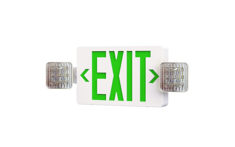 VLED-EL90L. Thermoplastic LED Combo. by Exitronix