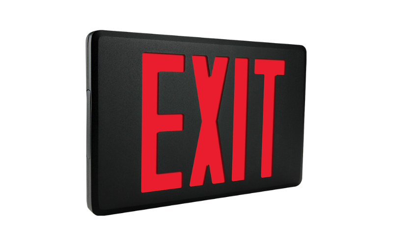 450. Ultra-Slim, Die-Cast Aluminum LED Exit. by Exitronix, Barron ...