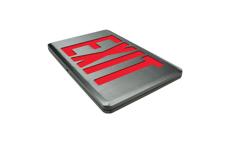 450. Ultra-Slim, Die-Cast Aluminum LED Exit. by Exitronix, Barron ...