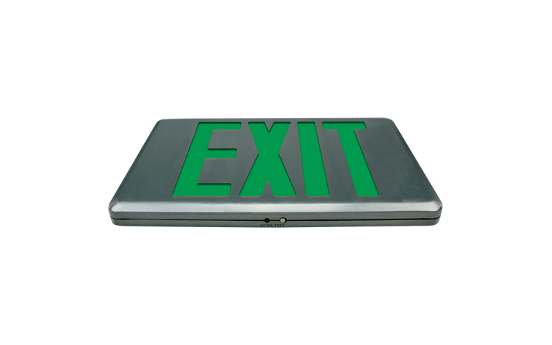 450. Ultra-Slim, Die-Cast Aluminum LED Exit. by Exitronix, Barron ...