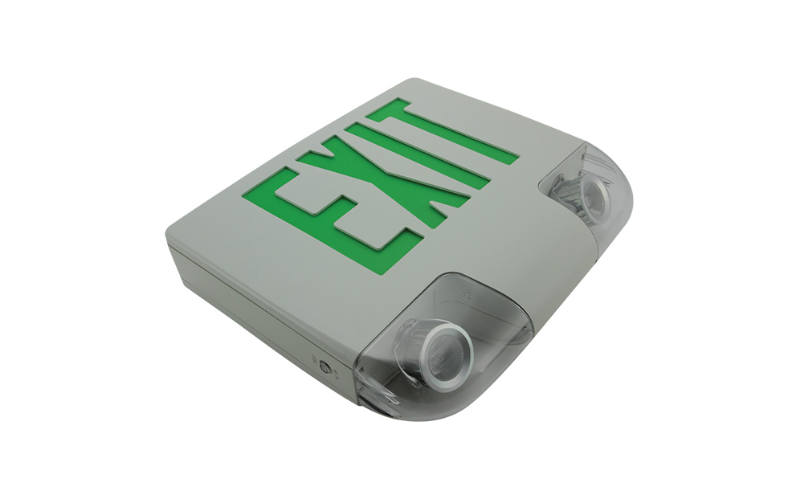 400C. Die-Cast Aluminum LED Exit Combo. by Exitronix, Barron Lighting Group