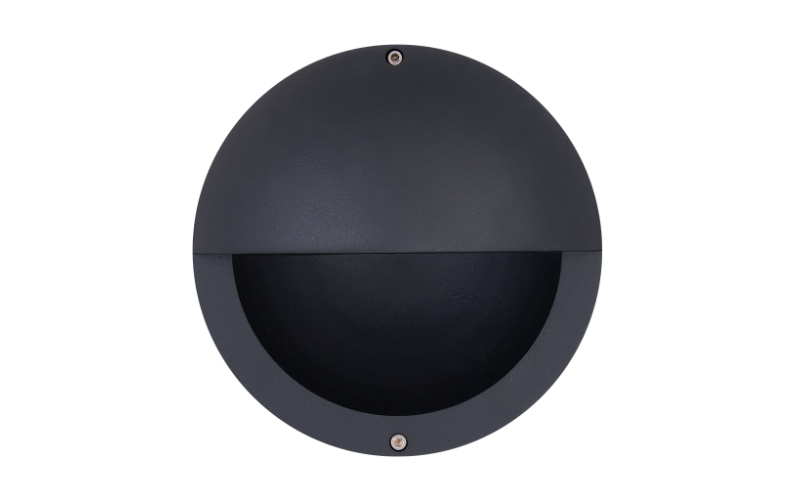 FCSL400. Round Exterior Die-Cast Aluminum Step Light with Die-Cast ...