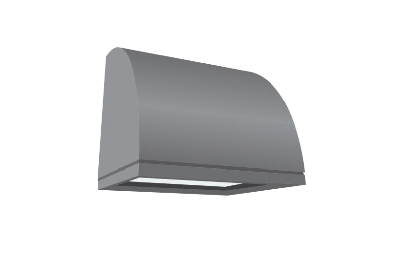 FCW1030. 8''W x 8''H Aluminum Exterior Wall Mount Downlight. by FC Lighting