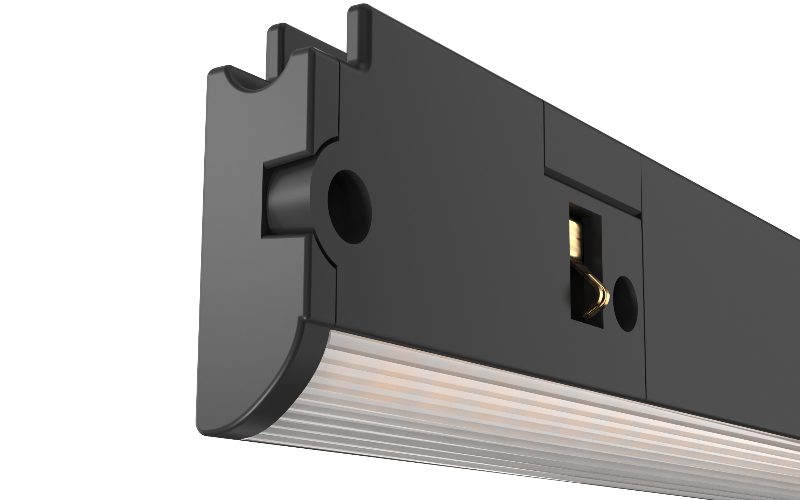 MICRO RUNNING MAGNET LIGHT STRIP WALL WASHER Recessed. by Flos