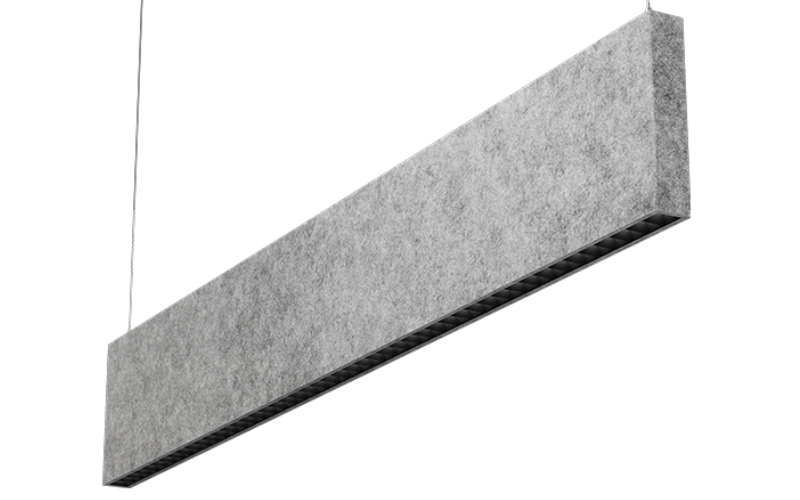 ASM1CS. Seem 1 Acoustic Louver LED DIRECT. by Focal Point, Legrand