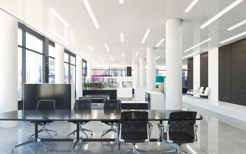 FSM4L. Seem 4 Grid Ceiling LED WITH POP-DOWN LENS. by Focal Point, Legrand