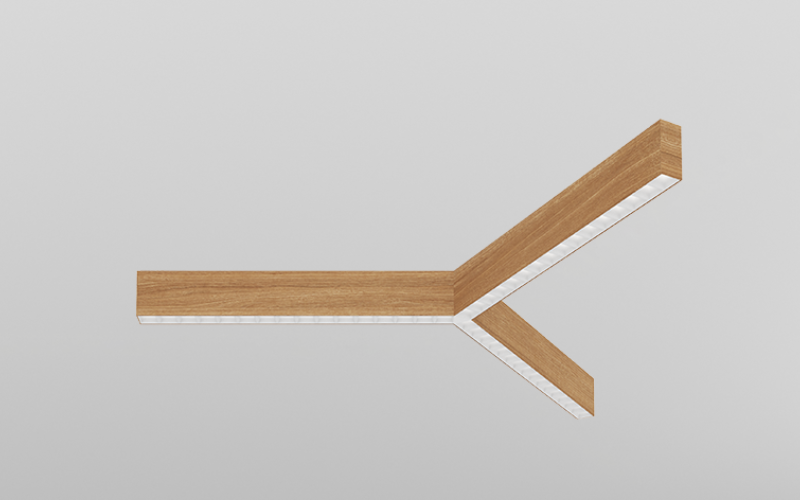 FSM1FP-T. Seem 1 Trio Direct Louver. by Focal Point, Legrand