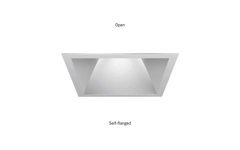 EVO6SQ. General Illumination Square Downlight with nTune DC2DC ...