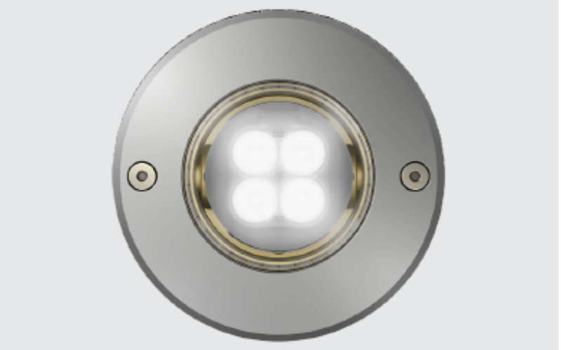 IGF4. TIERRA IGF4 STATIC WHITE 4" LED In-Grade Fixture. by Hydrel ...