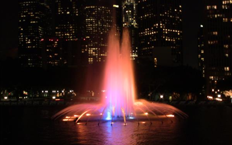 4426. LED Wet Niche RGB Color Changing Fountain Luminaire. by Hydrel ...