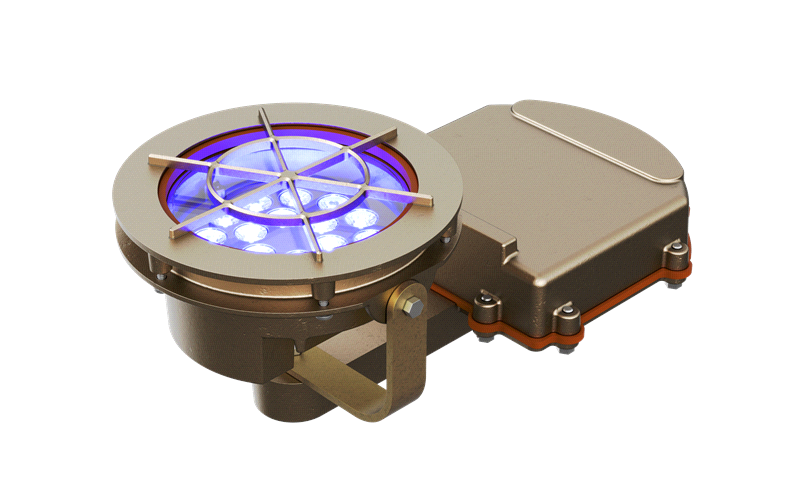 4426. LED Base Mount 18LED Fountain DMX, Color Changing. by Hydrel ...