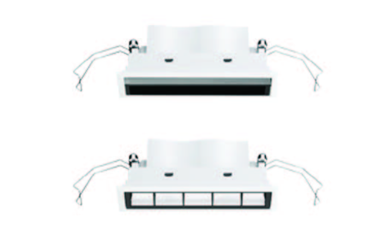 ILB10. Laser Blade Wall Washer 10 Cells Trimless - NEW CONSTRUCTION ...