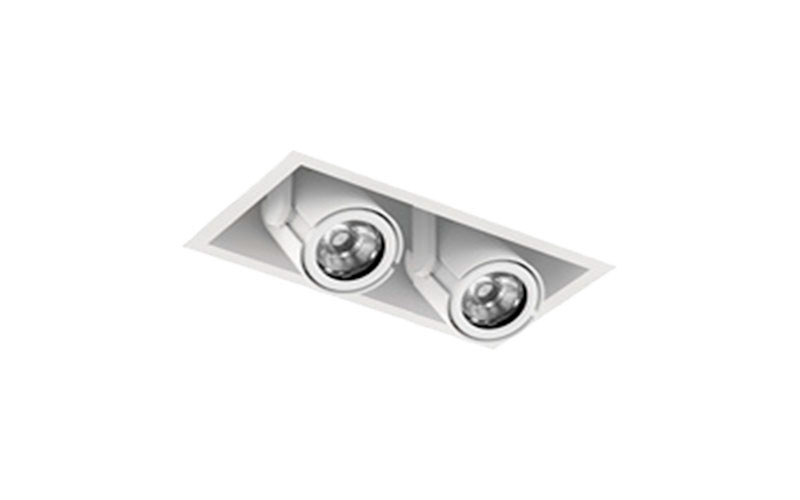GSRTR2. Gravity Semi Recessed Multiple (2) Head. by Intense Lighting ...