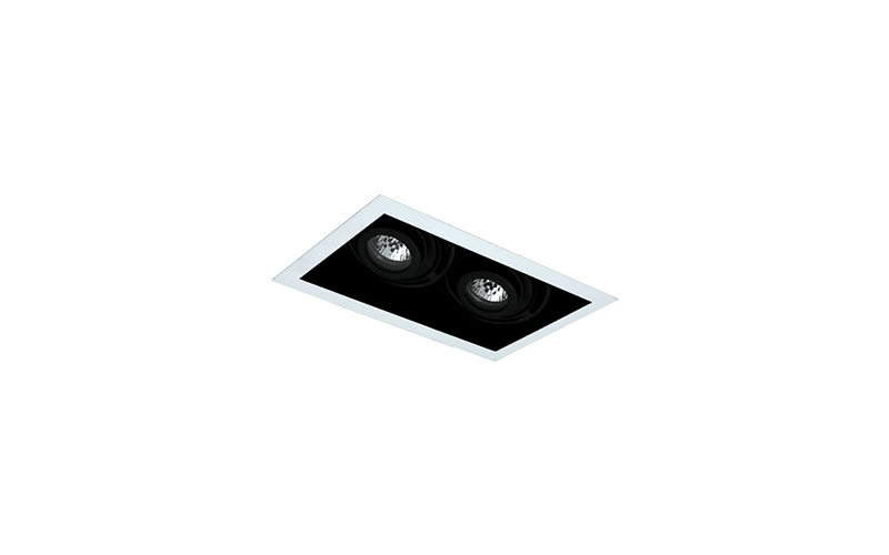 ICL-MR16-2. Pluris Multiple Low Voltage Recessed Series MR16 (2) Head ...