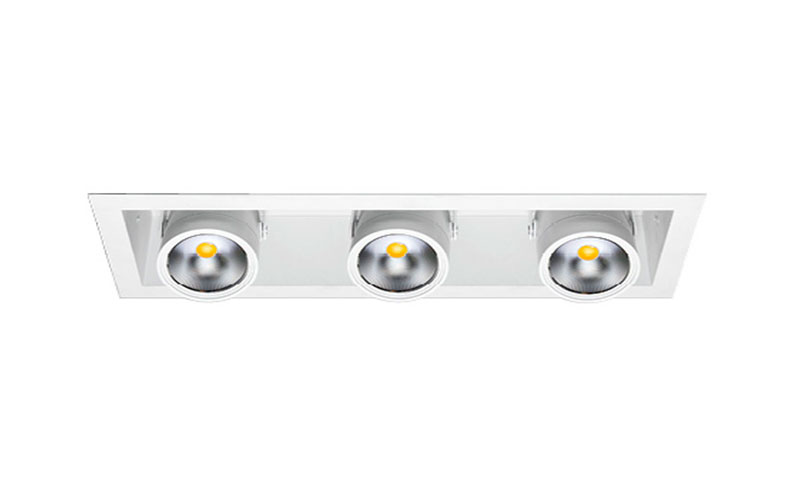 ICL-SR-OB1G2-3. ORBIS G2 Semi Recessed Multiple (3) Head. by Intense Lighting, Leviton