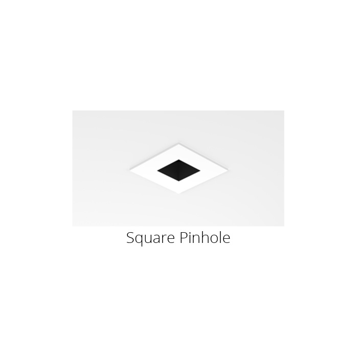 MR16-MXDSTR. 3.5” MX MR16 Square Pinhole. by Intense Lighting, Leviton