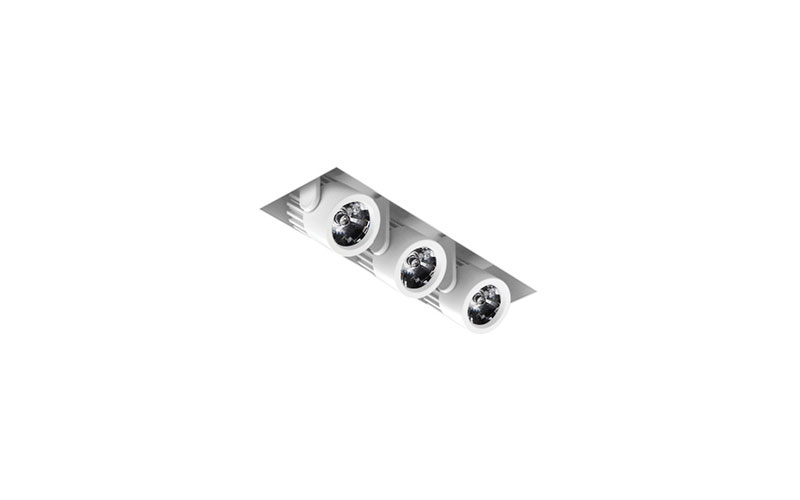 MXG2SRTL3. MX G2 Semi Recessed Multiple Trimless (3) Head with New ...