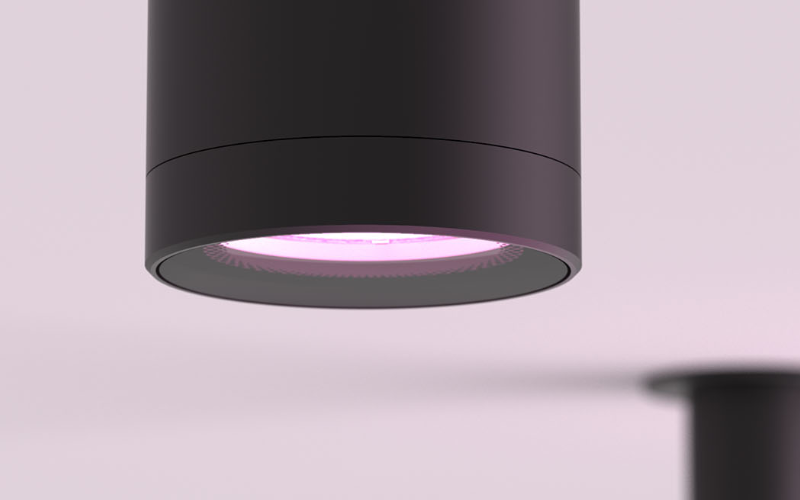 SCM. SCOPE MEDIUM CYLINDER FLUSH DOWNLIGHT COLOR CHANGING. by Insight ...