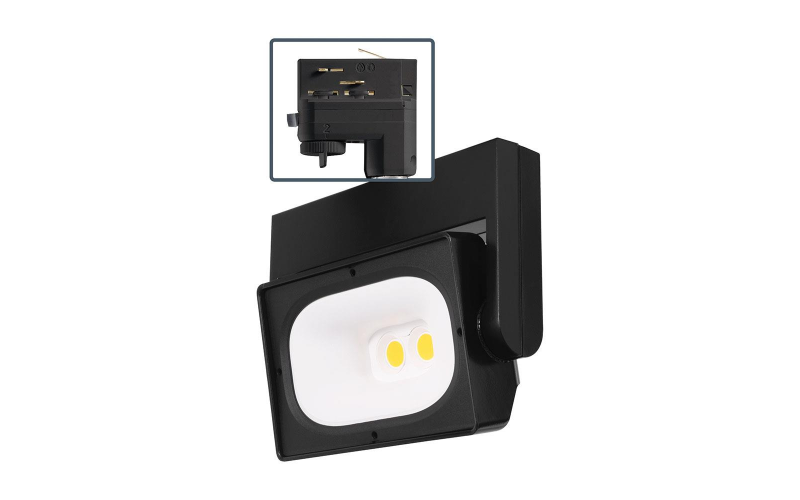 T1051L-TEK. TRAC-MASTER Wall Wash/Floods LED with TEK Adapter. by Juno, Acuity Brands