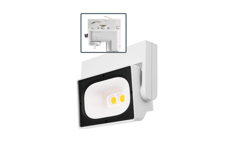 T1056L TEK. TRAC-MASTER Wall Wash/Floods LED with TEK Adapter. by Juno, Acuity Brands