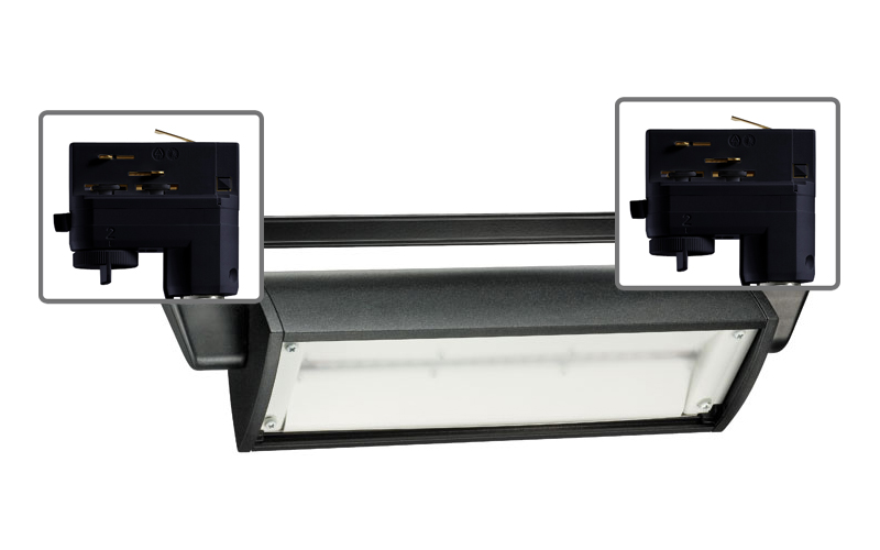 T256L TEK. TRAC-MASTER 35W LED WALL WASH/FLOOD with TEK Adapter. by ...