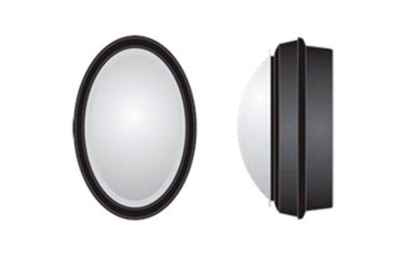 MO13FD. Millenium Ovals for Architectural High Abuse. by Kenall, Legrand