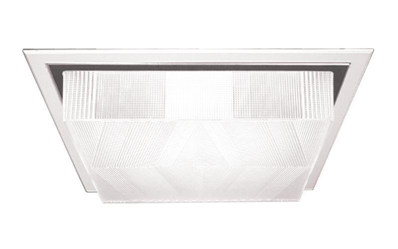 LRS-11535-6500L. 11'' High Output Square Drop Lens LED. by Kirlin Lighting