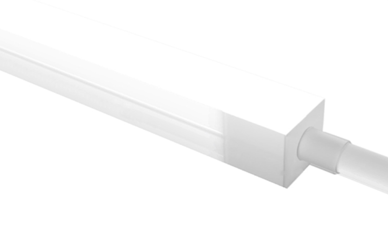 LLI-N5.5W. STATIC WHITE LED NEON - 24V Square XL Profile / Top Bending ...